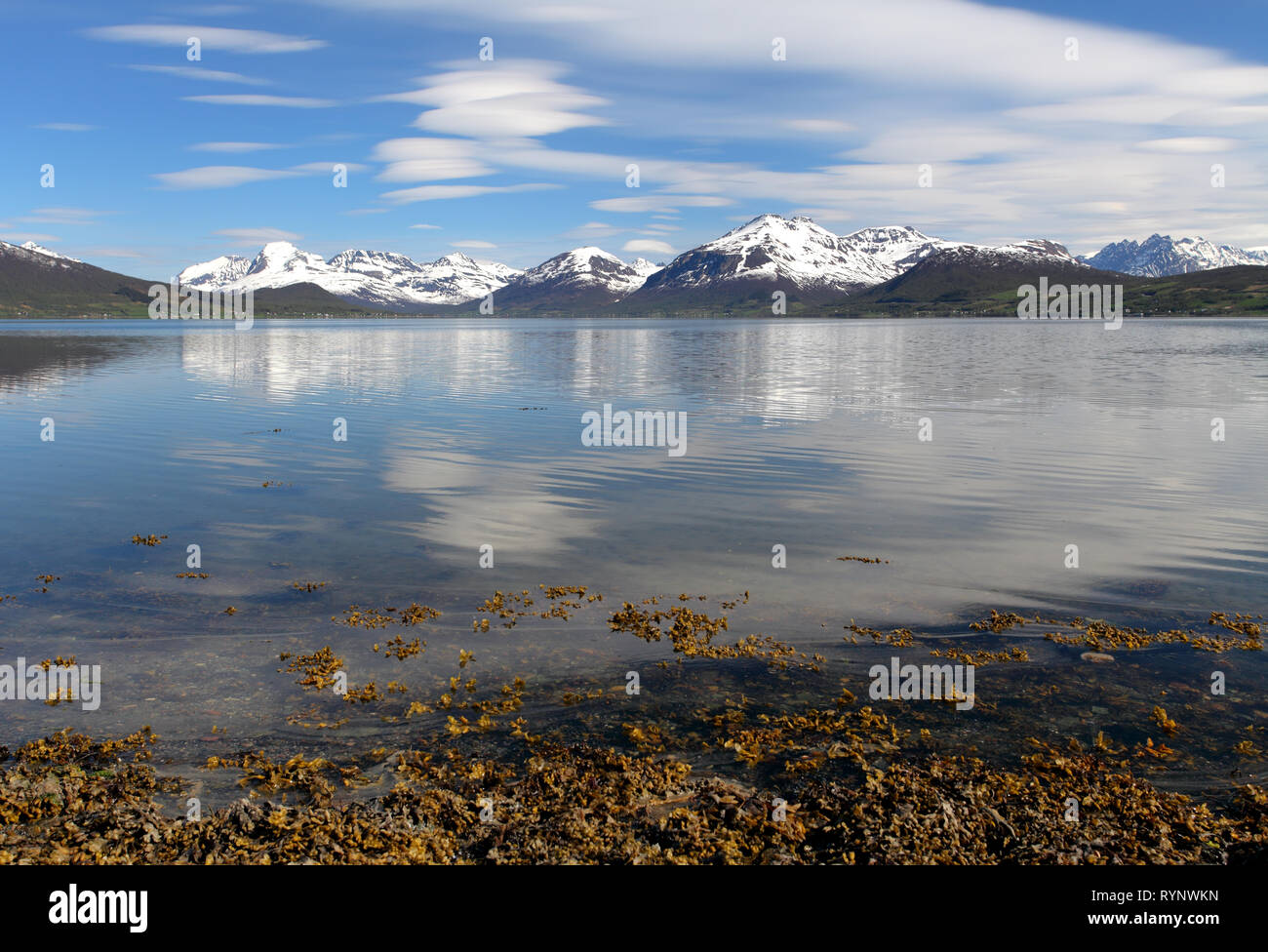 Tromso norwegian fjords hi-res stock photography and images - Alamy
