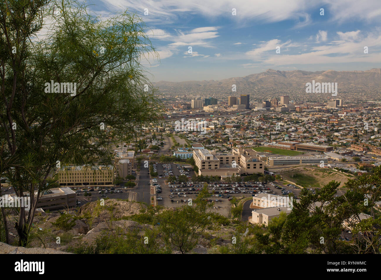 Scenic drive overlook el paso hi-res stock photography and images - Alamy