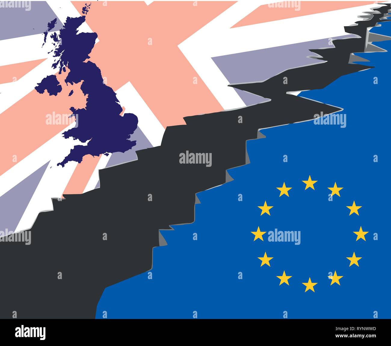 Eu britain Stock Vector Images - Alamy