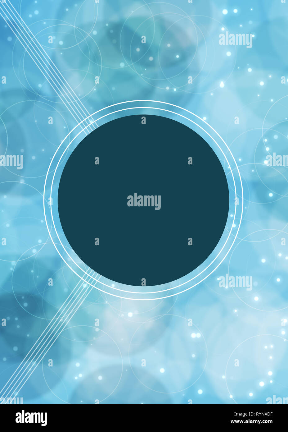 Blue Background for Flyers Stock Photo - Alamy