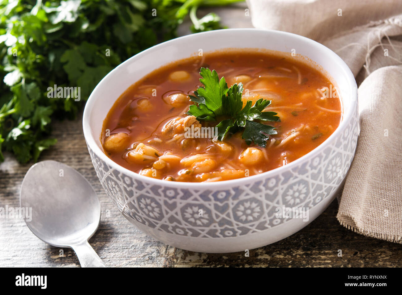 Traditional Moroccan Harira High Resolution Stock Photography and ...