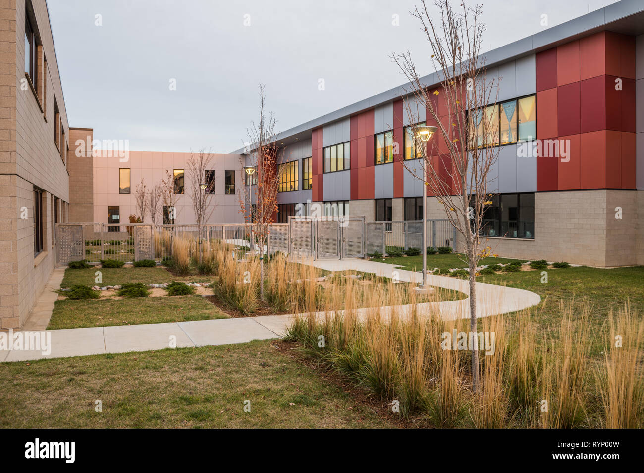 Exterior of Joplin High School Stock Photo - Alamy