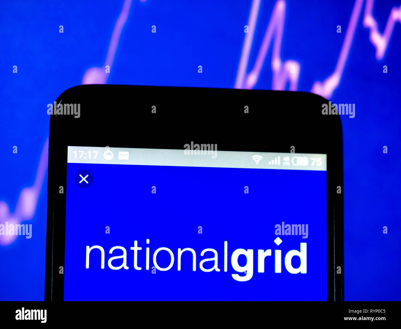 National grid logo hi-res stock photography and images - Alamy