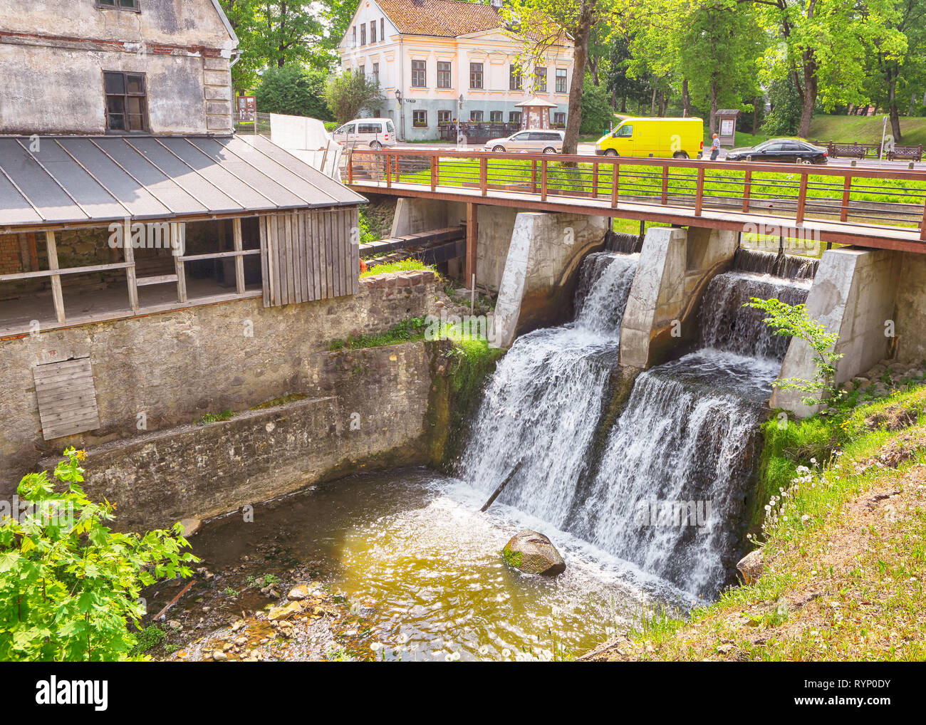 Kuldiga waterfall hi-res stock photography and images - Alamy