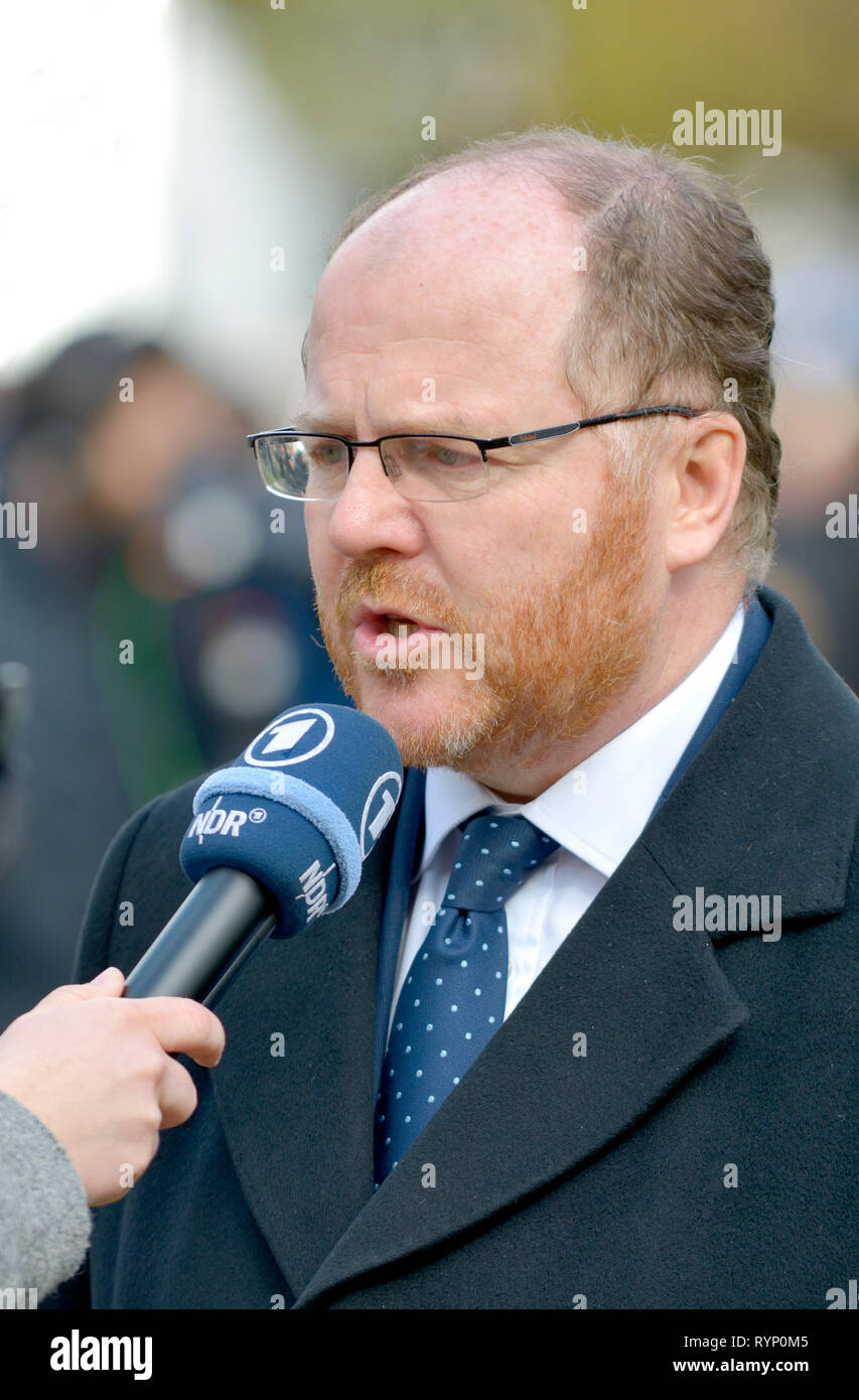 George Freeman MP (Con: Mid Norfolk) being interviewed on College Green ...