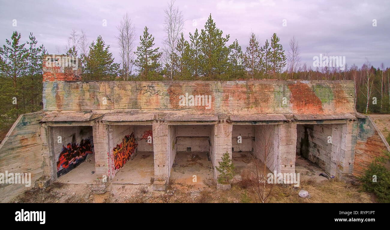 Old abandoned building trees growing hi-res stock photography and ...