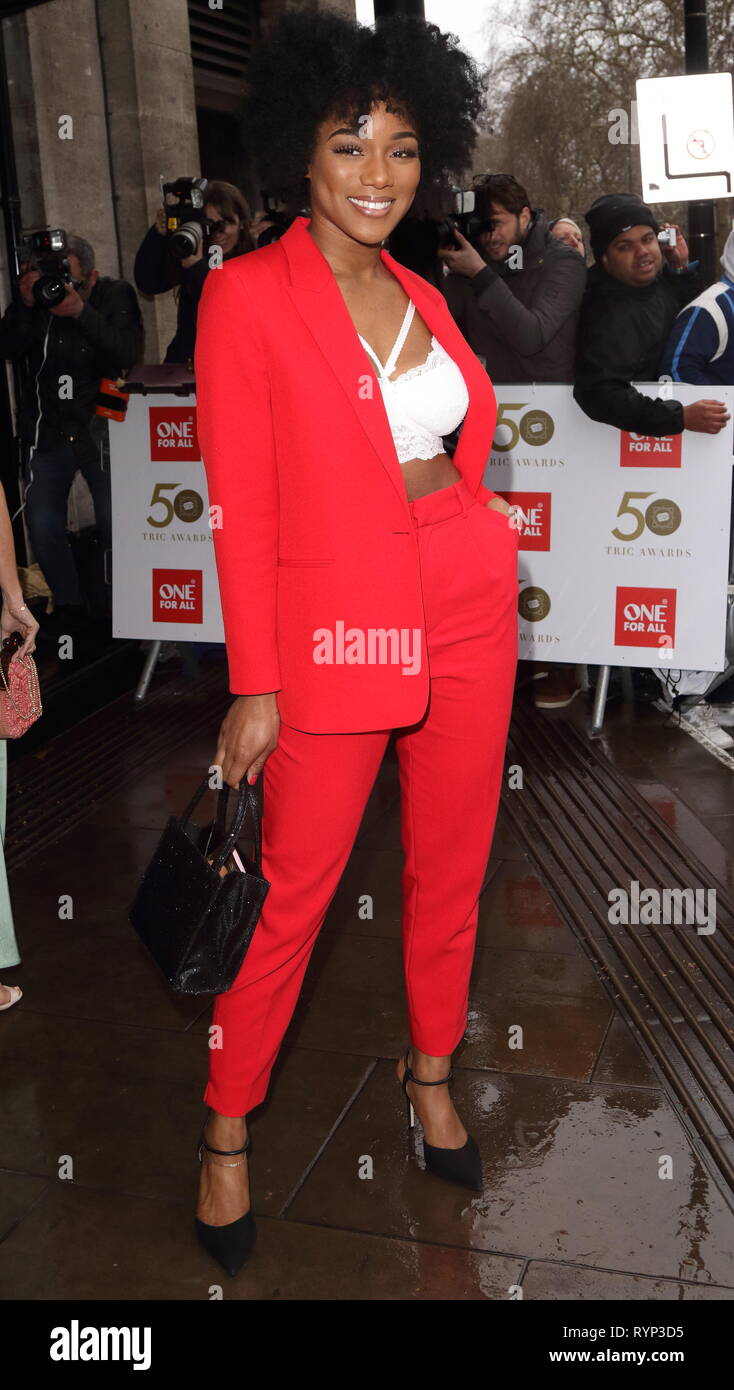 London, UK. Rachel Adedeji at The TRIC Awards (Television and Radio ...