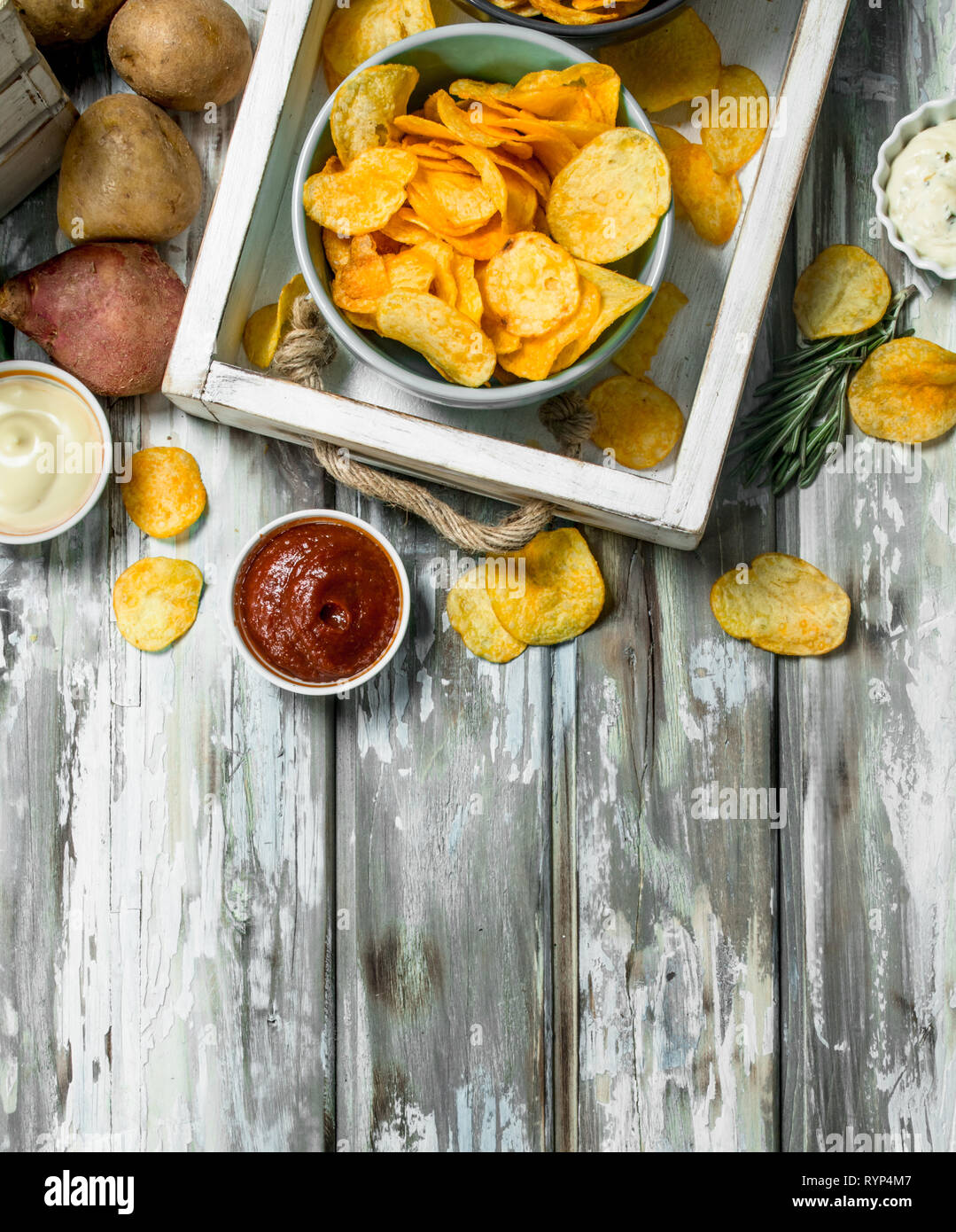Potato Chips High Resolution Stock Photography and Images - Alamy