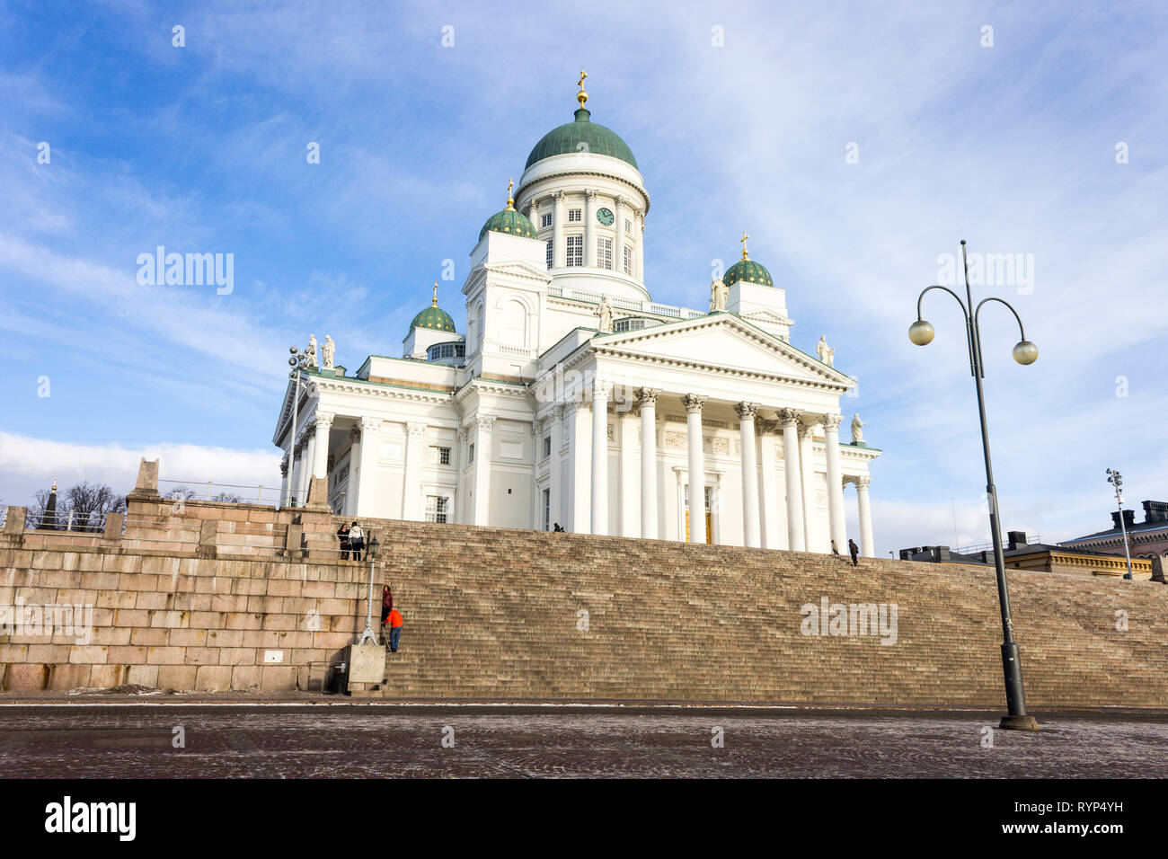 Helsinki, Finland. Helsinki Cathedral (Helsingin tuomiokirkko), a ...