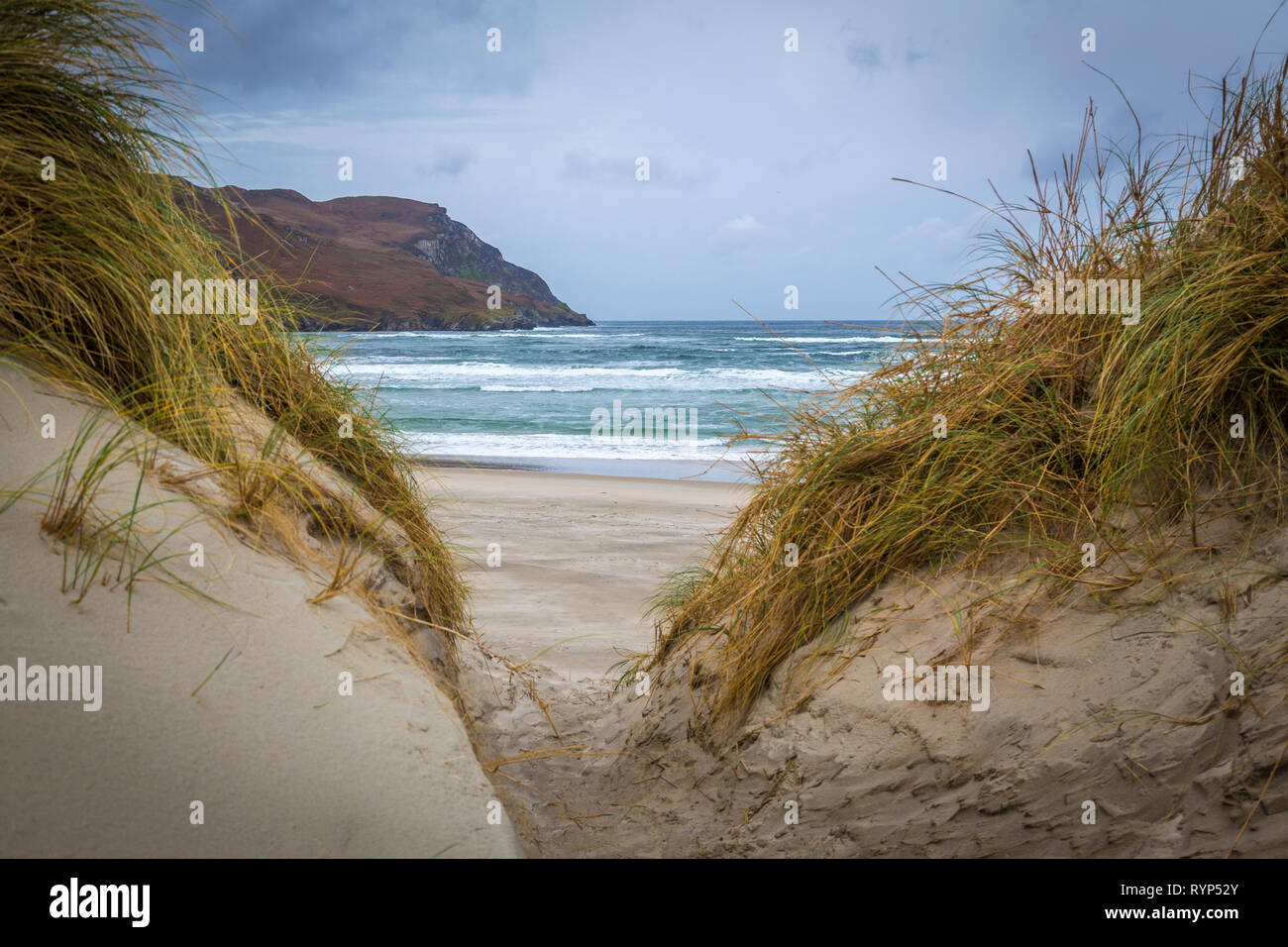 Maghera caves beach hi-res stock photography and images - Alamy