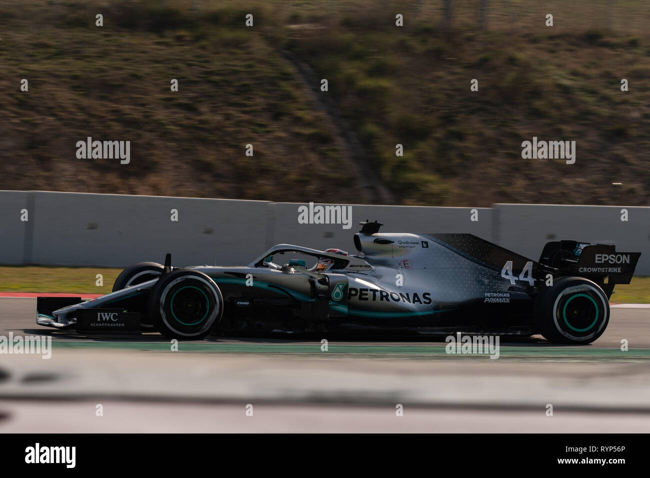 Mercedes amg f1 w10 lewis hamilton hi-res stock photography and images ...