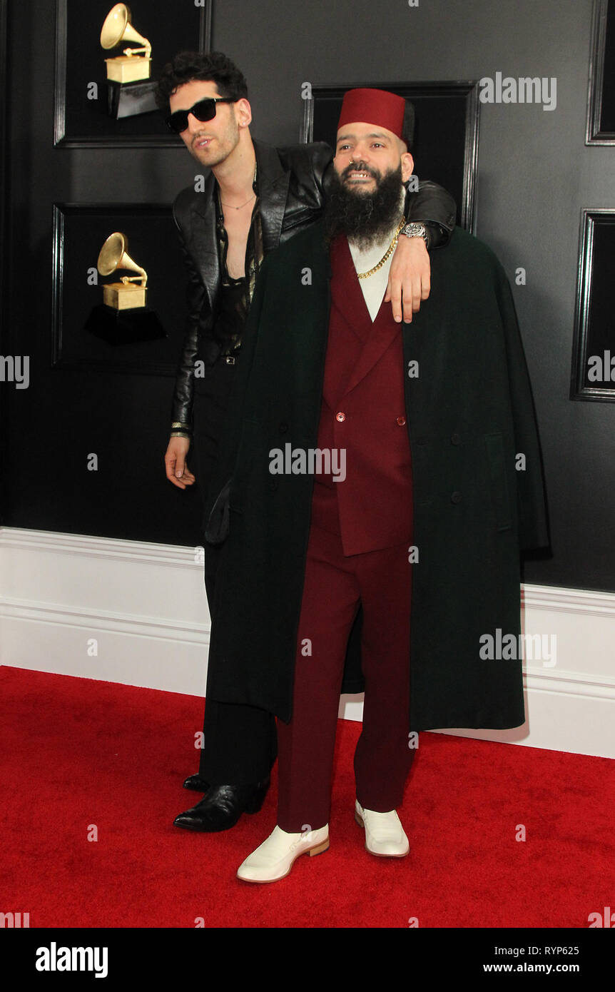 61st Annual Grammy Awards 2019 Arrivals held at the Staples Center in ...