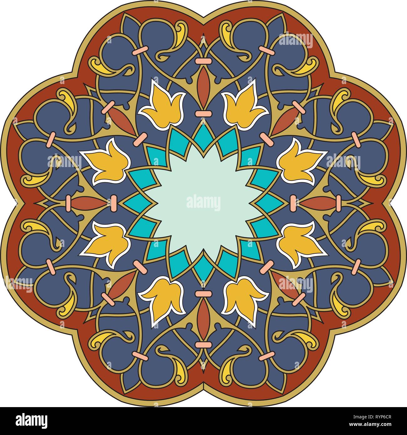 Islamic Arabesque Pattern