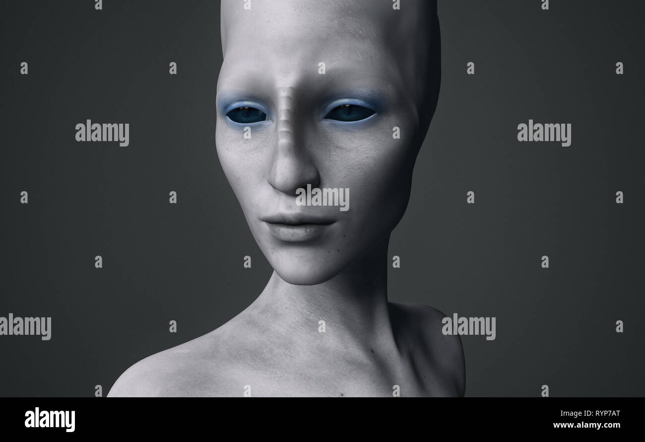 Female alien character hi-res stock photography and images - Alamy