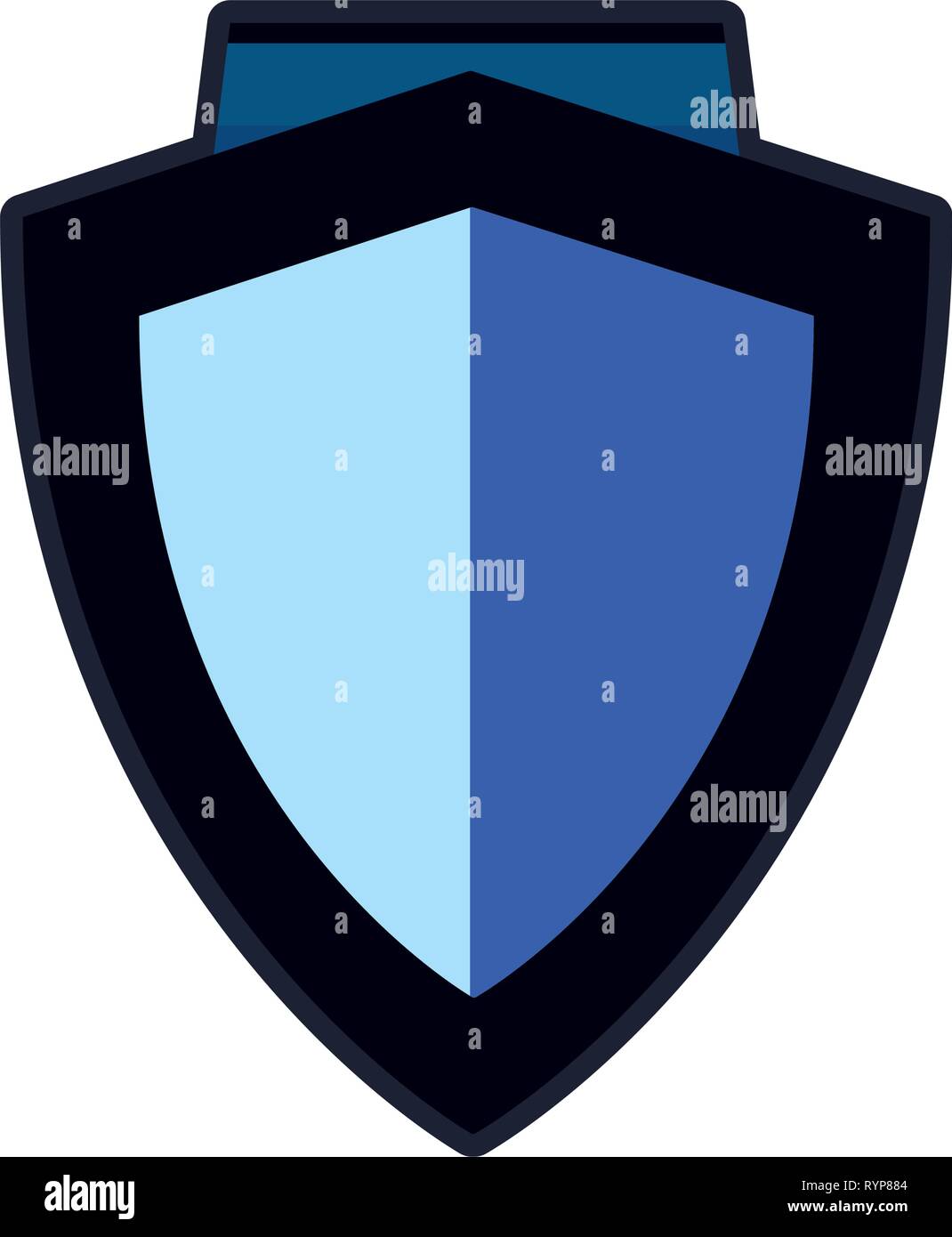 emblem badge empty template on white background vector illustration ...