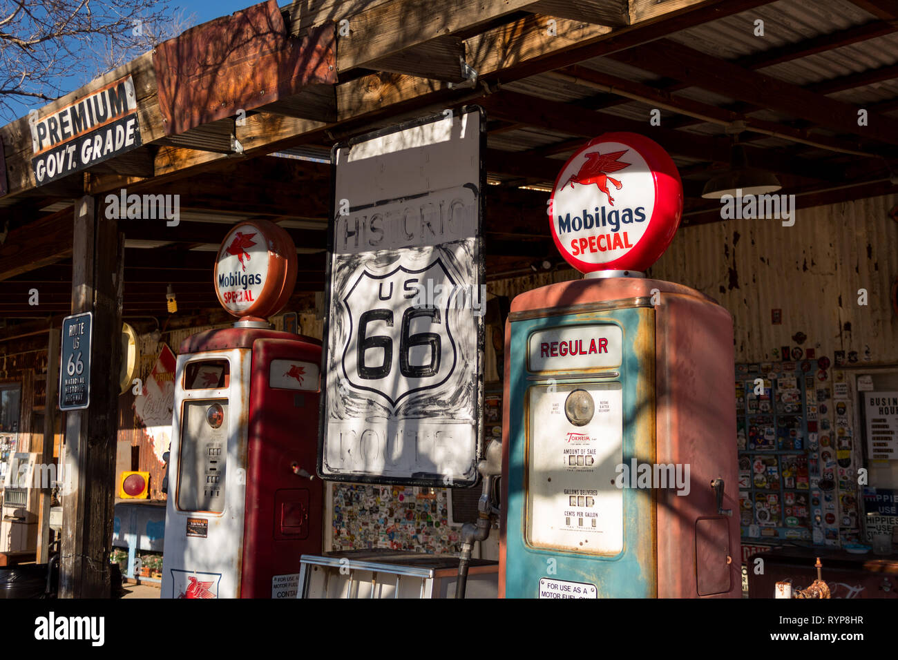 Vintage Gas Station Route 66