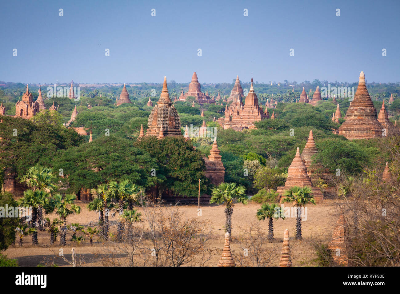 Pagoda landscape hi-res stock photography and images - Alamy