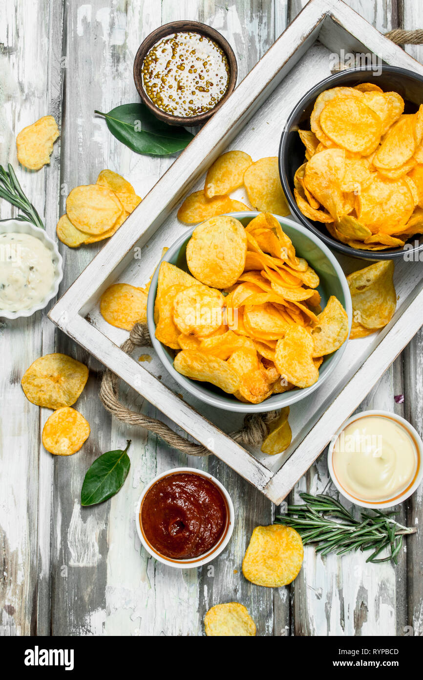 Potato Chips High Resolution Stock Photography and Images - Alamy