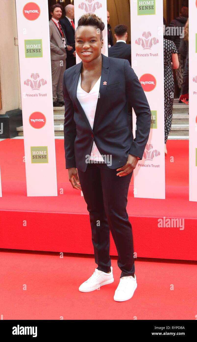 London, UK. 13th Mar, 2019. Nicola Adams at The Prince's Trust TK Maxx ...