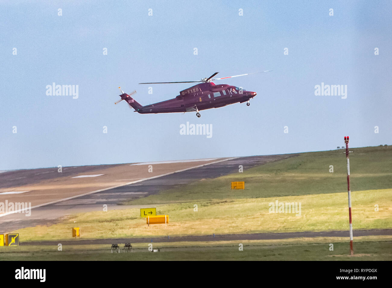 Prince edward royal helicopter hi-res stock photography and images - Alamy