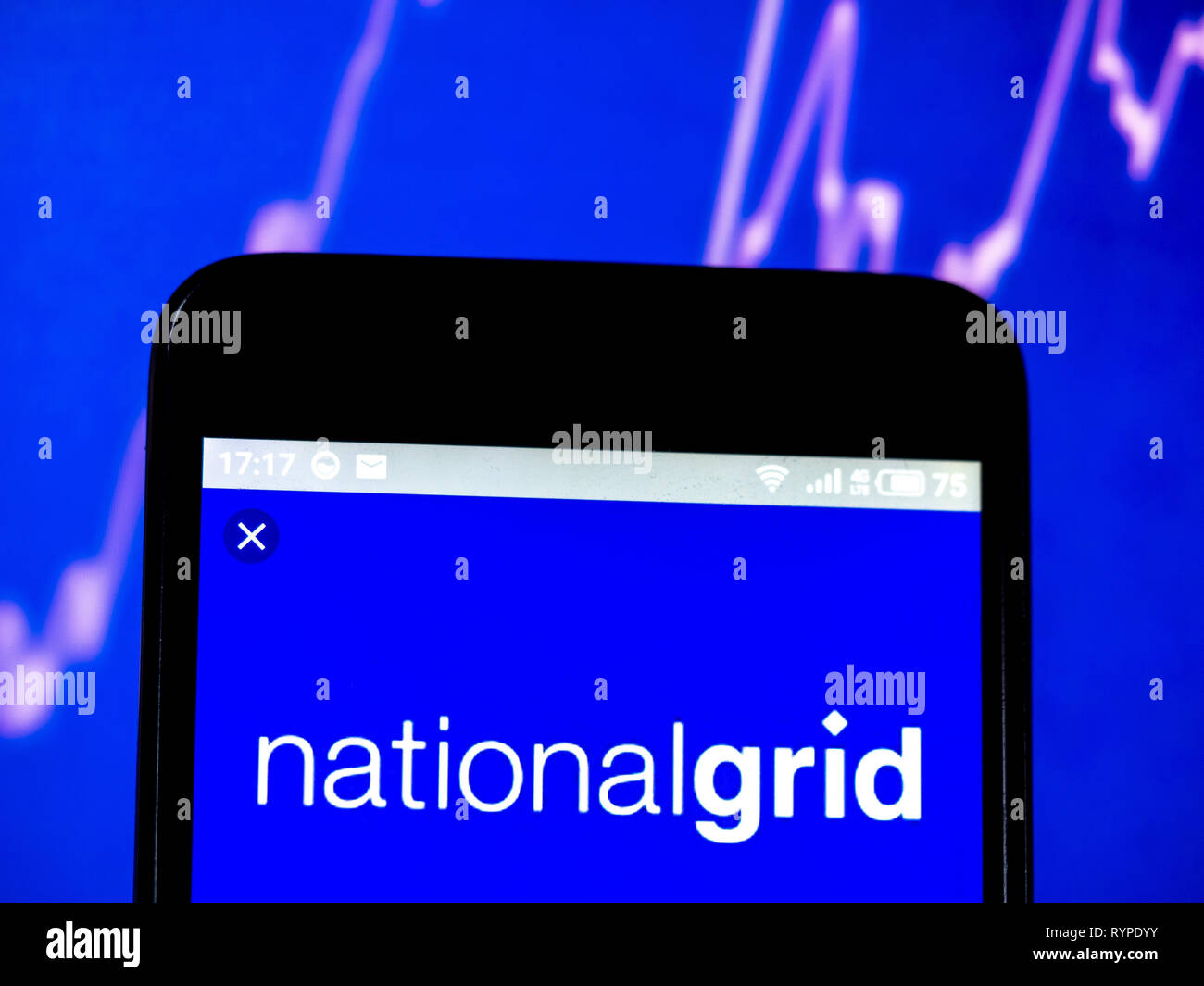 National grid logo hi-res stock photography and images - Alamy