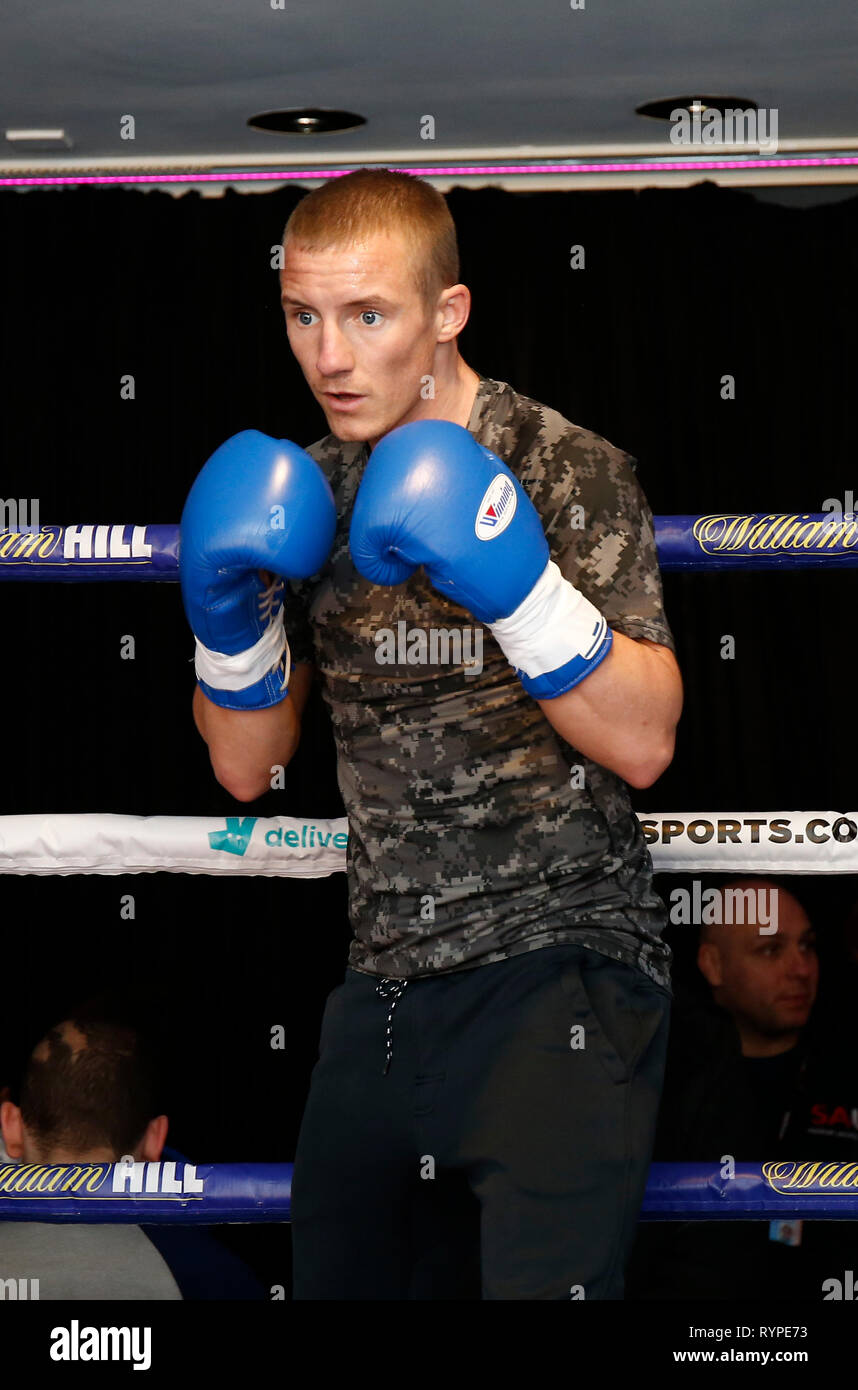 Liverpool Hilton Hotel, Liverpool, UK. 14th Mar, 2019. Matchroom boxing ...