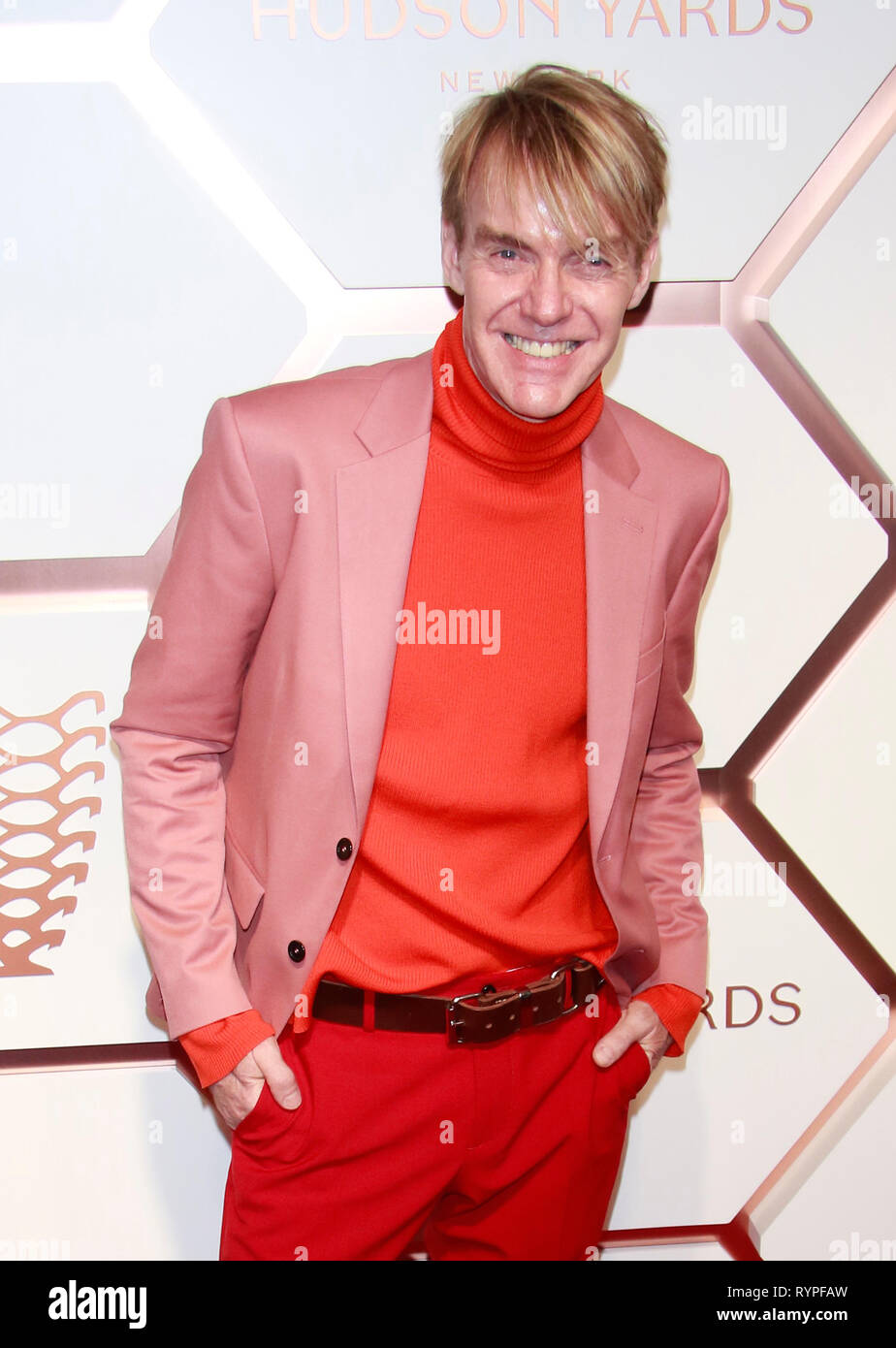 New York, NY, USA. 14th Mar, 2019. Ken Downing at Hudson Yards VIP ...