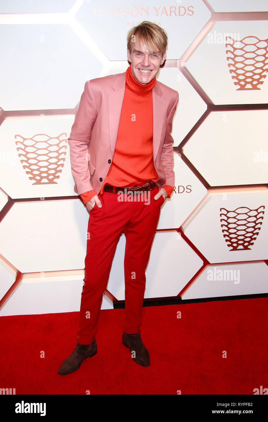 New York, NY, USA. 14th Mar, 2019. Ken Downing at Hudson Yards VIP ...