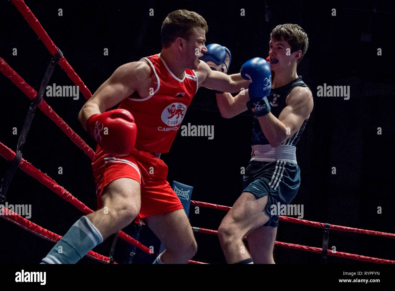 Cambridge University Amateur Boxing Club High Resolution Stock ...