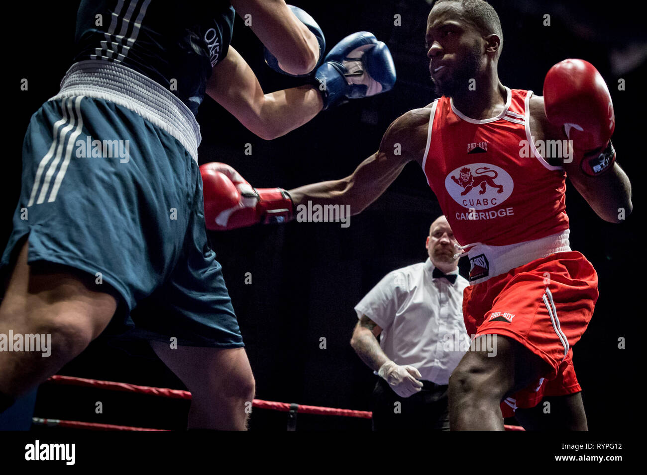 Cambridge University Amateur Boxing Club High Resolution Stock ...