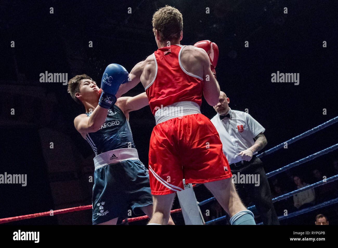 Cambridge University Amateur Boxing Club High Resolution Stock ...