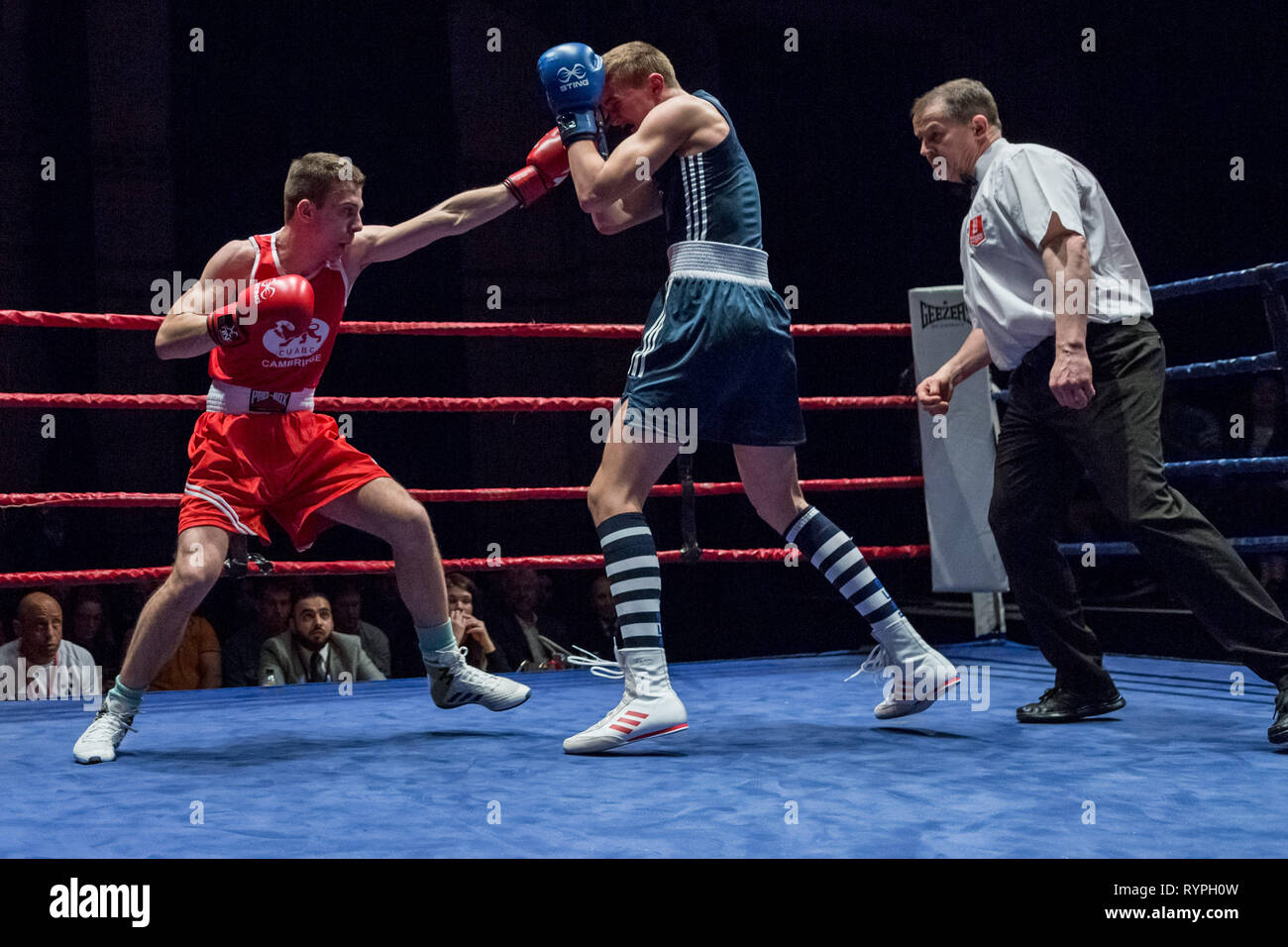 Cambridge University Amateur Boxing Club High Resolution Stock ...