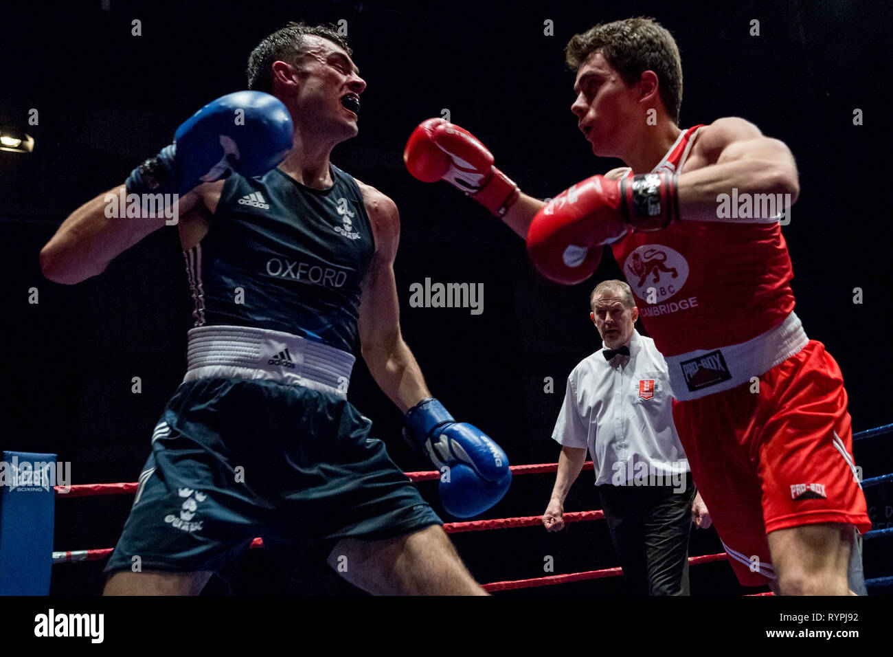 Cambridge university amateur boxing club hi-res stock photography and ...