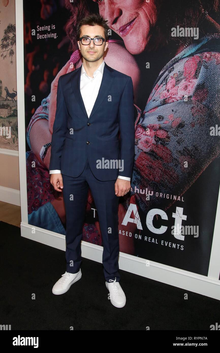 New York, NY, USA. 14th Mar, 2019. Nick Antosca at arrivals for HULU ...