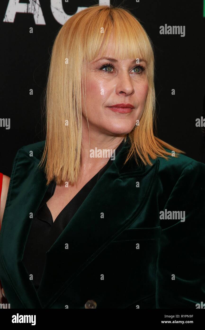 New York, NY, USA. 14th Mar, 2019. Patricia Arquette at arrivals for ...