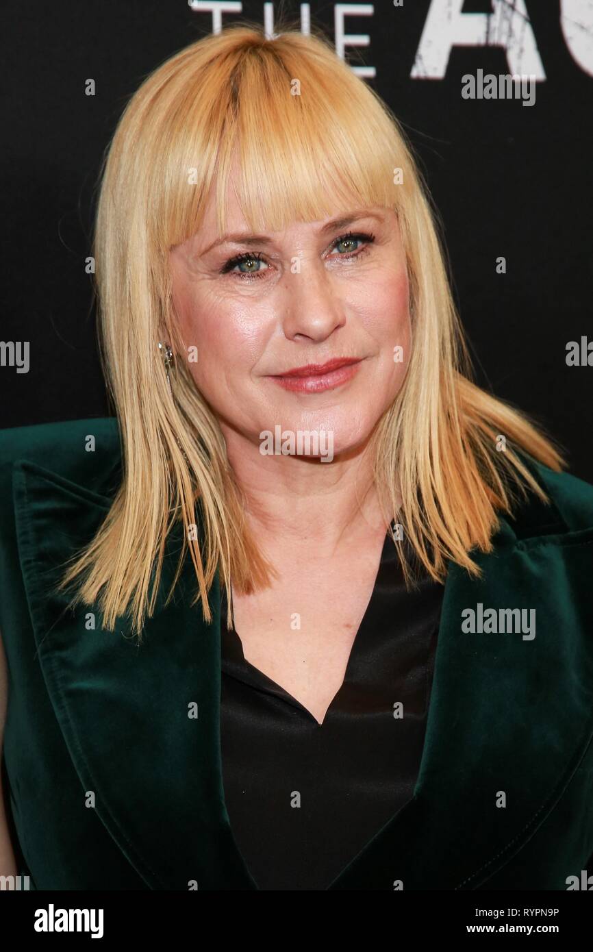 New York, NY, USA. 14th Mar, 2019. Patricia Arquette at arrivals for ...