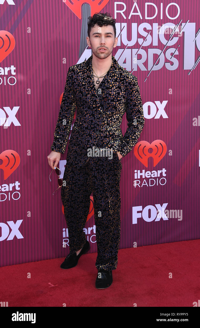 Los Angeles, California, USA. 14th Mar, 2019. Max arrives for the 2019 ...