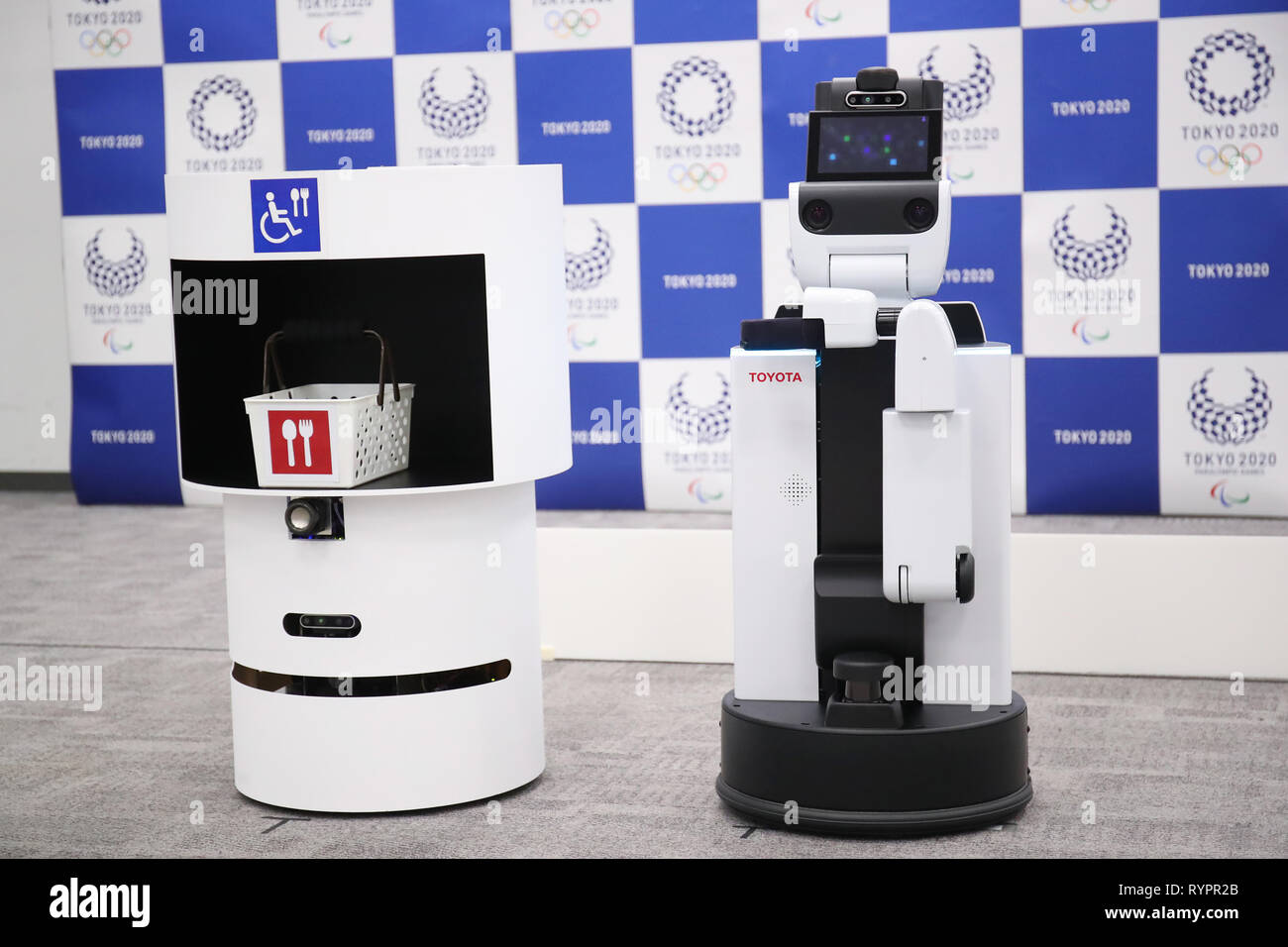 A Human Support Robot and a Delivery Support Robot both developed by ...