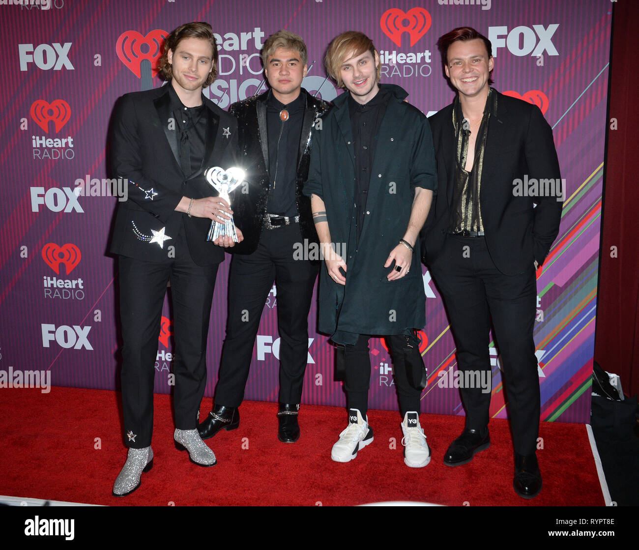 Los Angeles, USA. 14th Mar, 2019. LOS ANGELES, CA. March 14, 2019: 5 ...