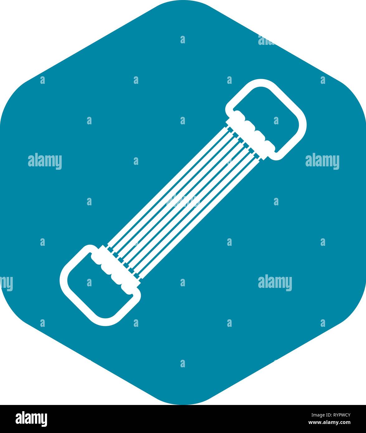 Sports stretchable belt icon, simple style Stock Vector Image & Art - Alamy