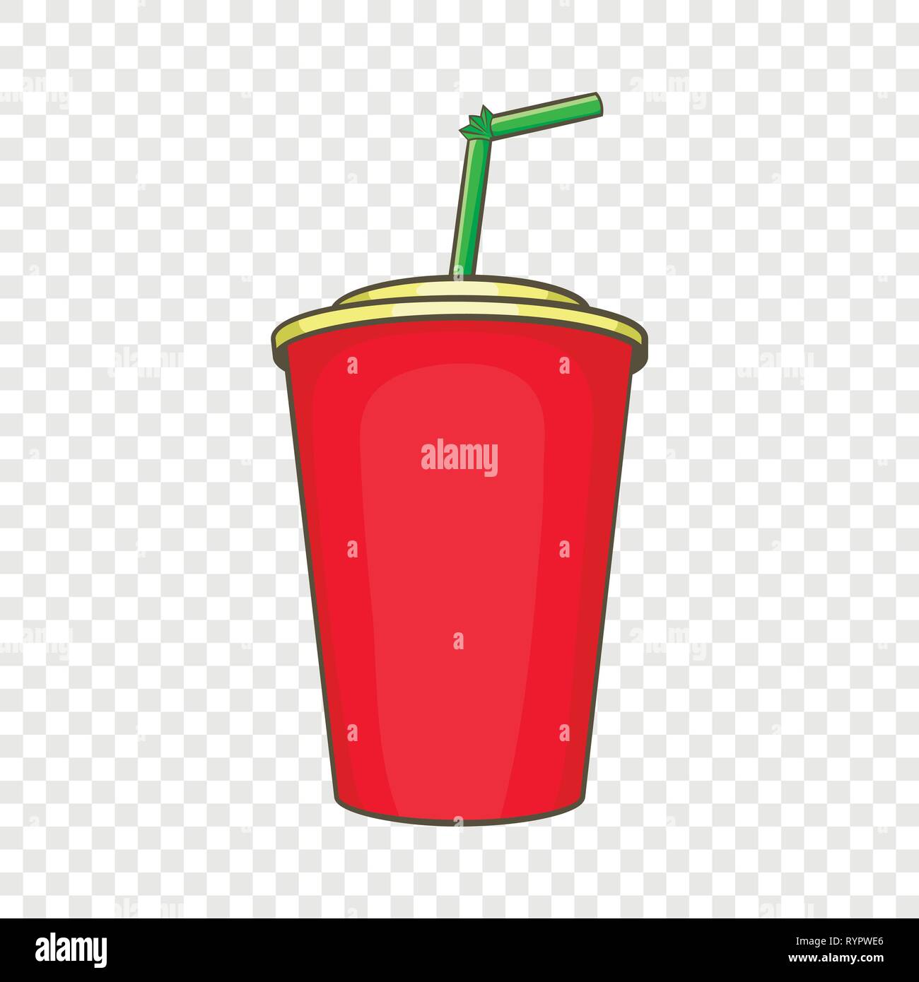 Plastic cup alcoholic drink Stock Vector Images - Alamy