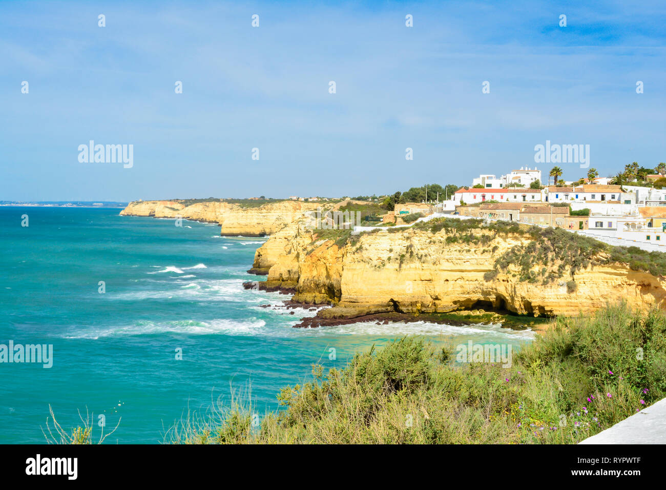 Benagil cave in algarve, portugal hi-res stock photography and images ...