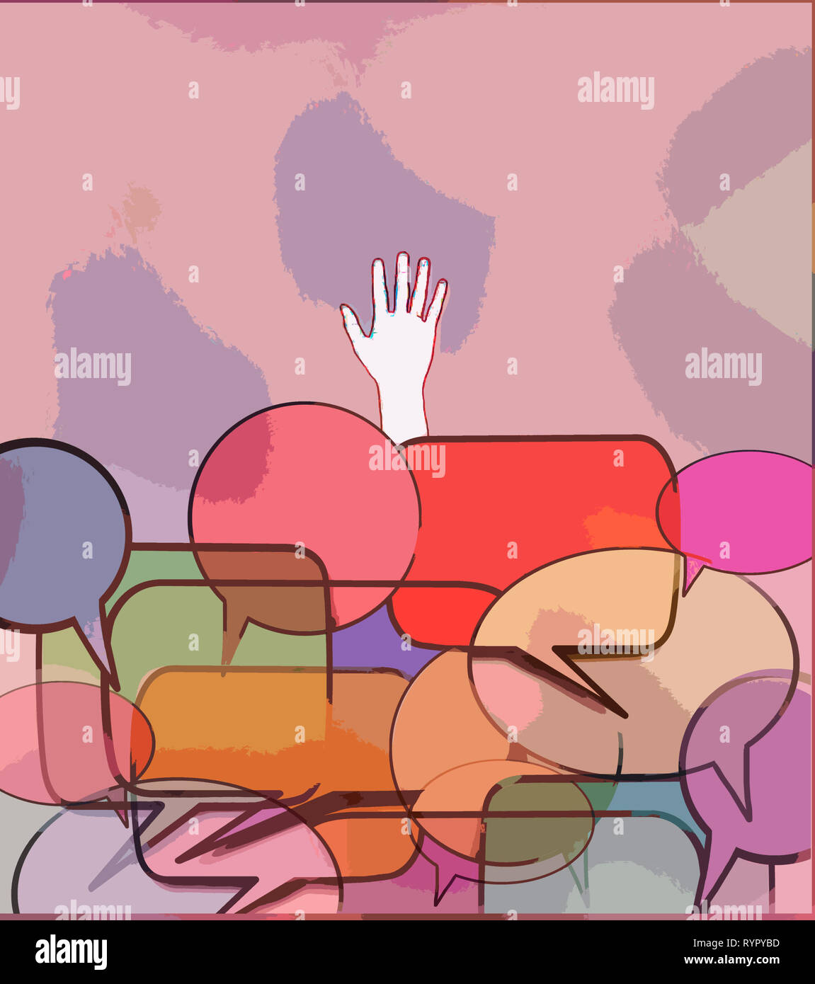 Being heard concept hi-res stock photography and images - Alamy