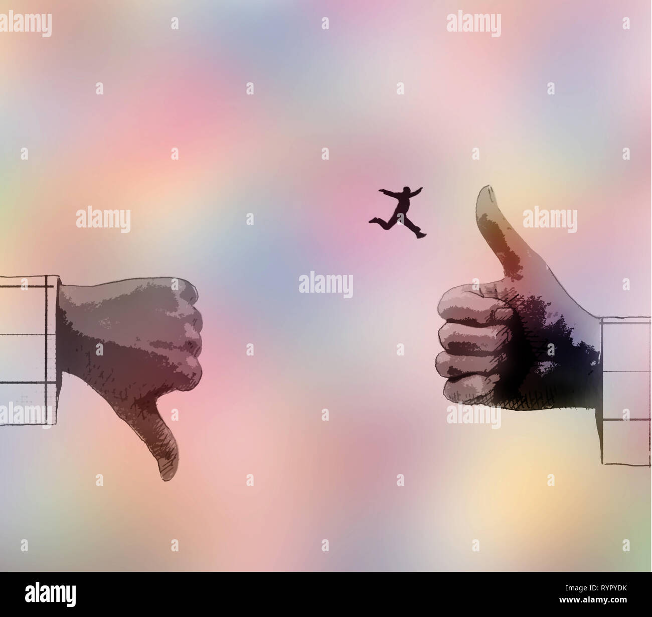 Negative to positive hi-res stock photography and images - Alamy