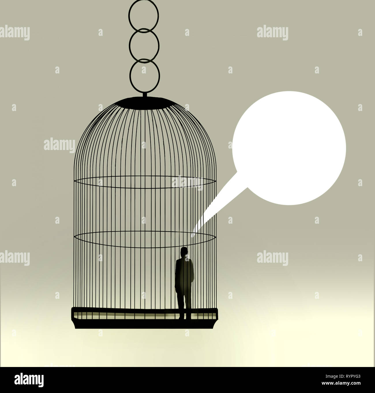 Censor speech concept hi-res stock photography and images - Alamy