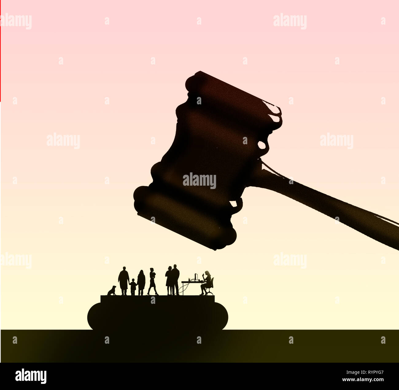 Injustice system hi-res stock photography and images - Alamy