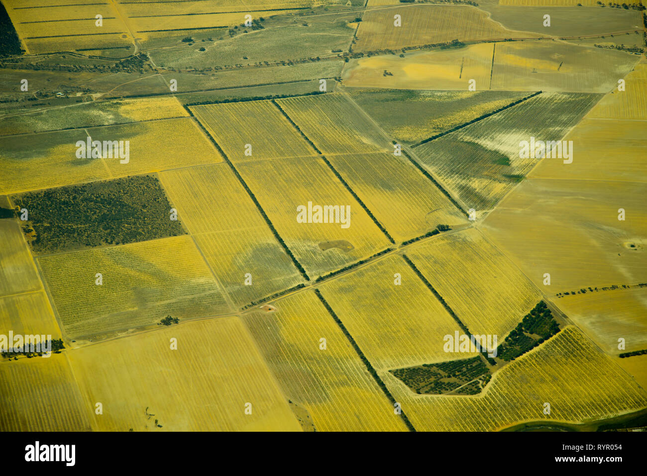 Aerial wheatbelt western australia hi-res stock photography and images ...