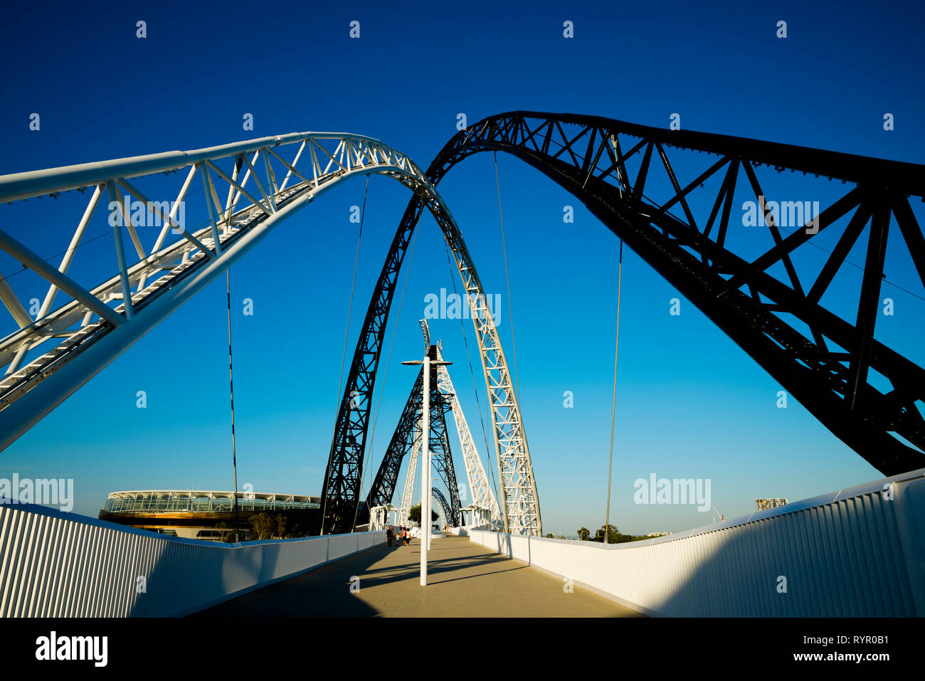 Matagarup Bridge - Perth - Australia Stock Photo - Alamy