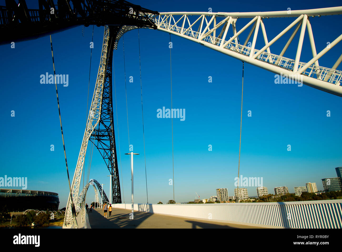 Matagarup bridge perth hi-res stock photography and images - Alamy