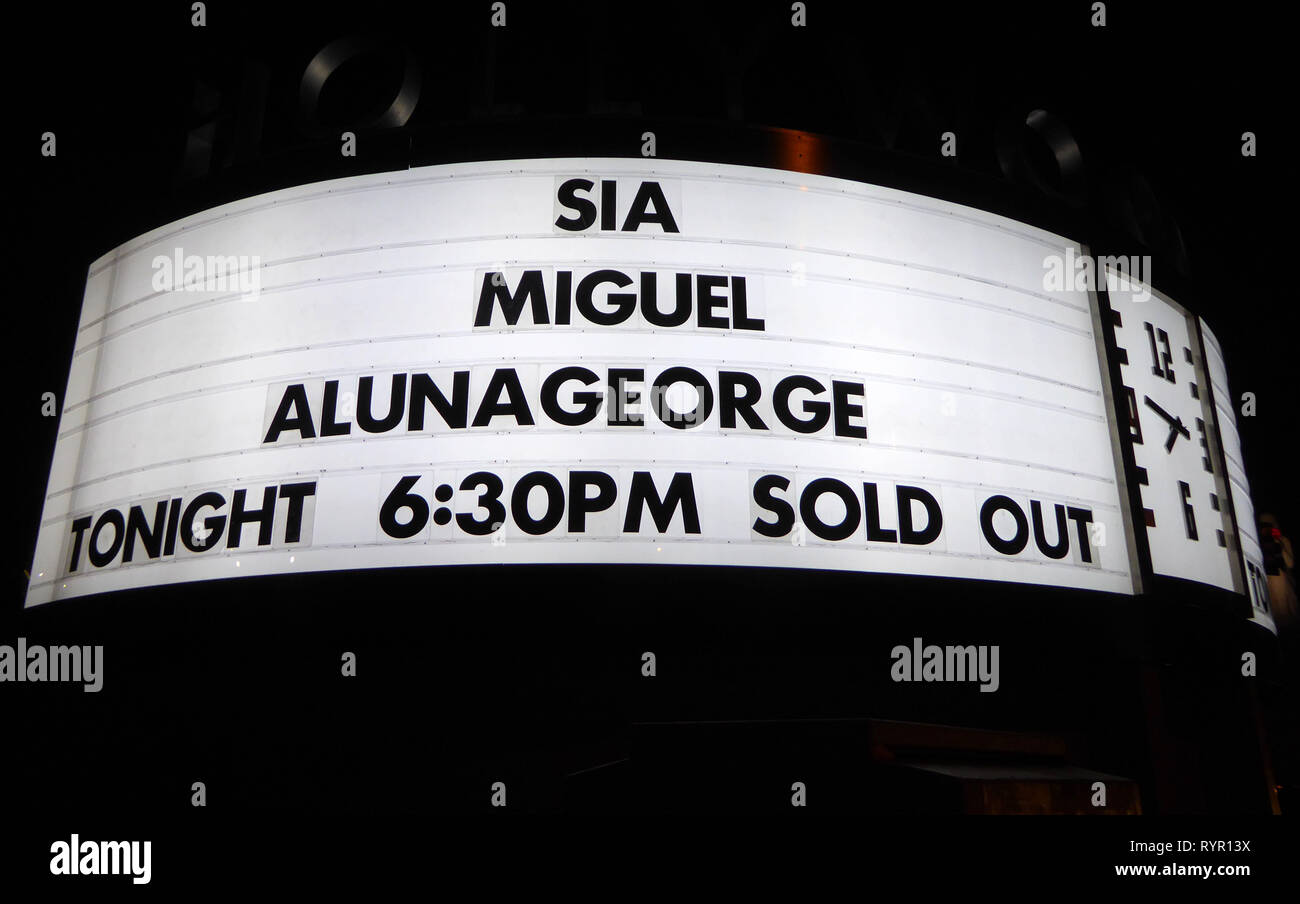 LOS ANGELES, CA - OCTOBER 9: Singer Sia performs in concert on ...